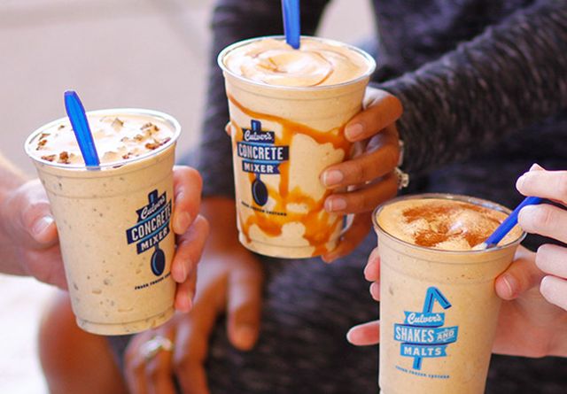 Pumpkin and Salted Caramel Frozen Treats Return to Culver's for Fall ...
