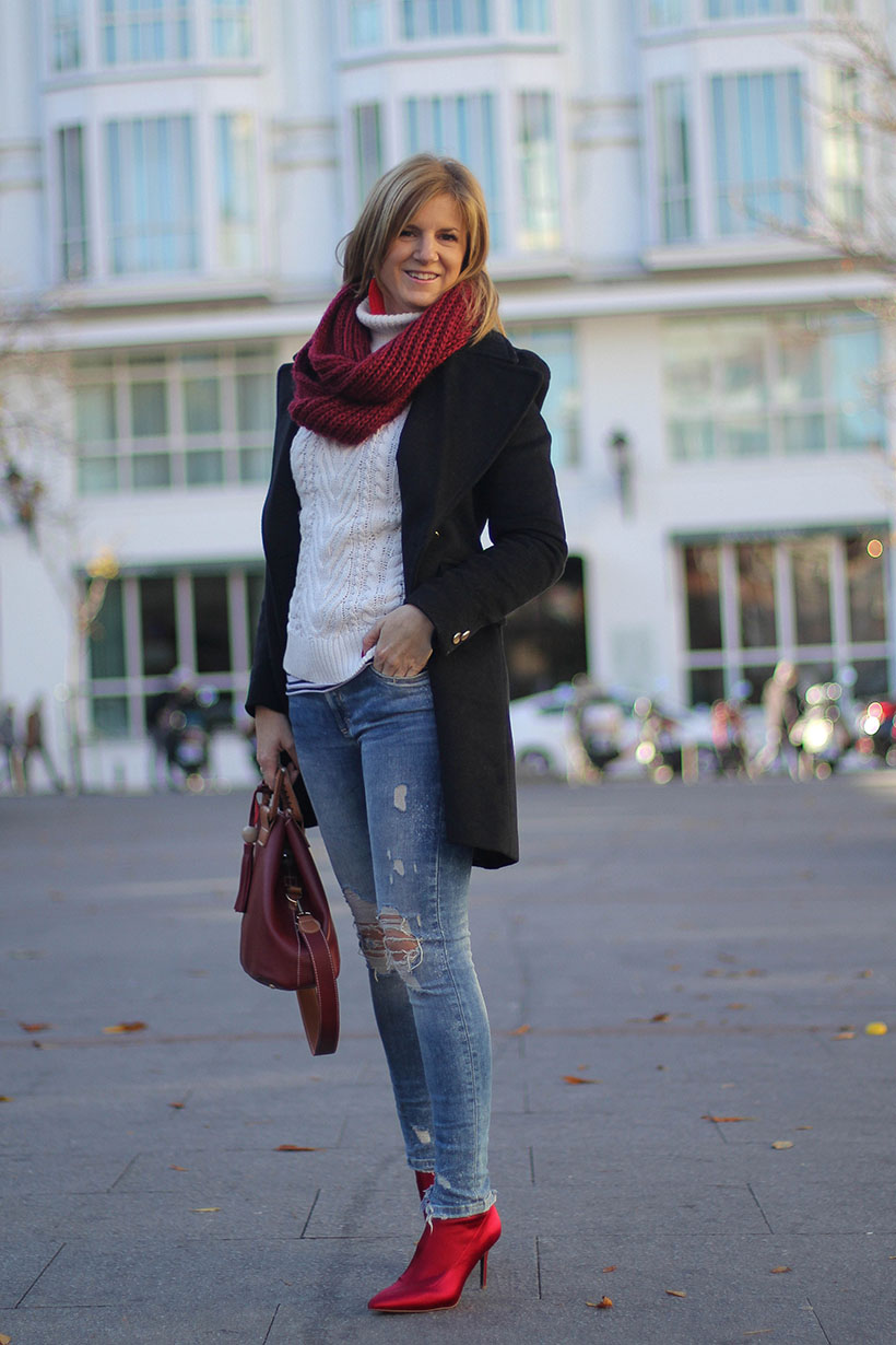 mydreams: COMO COMBINAR UNOS BOTINES ROJOS
