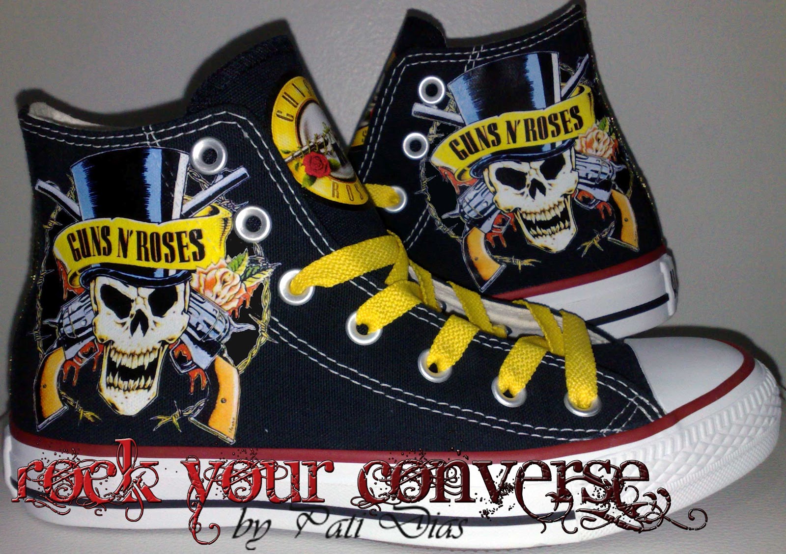 Converse All Star Customizado - Rock Your Converse!: Guns`N Roses