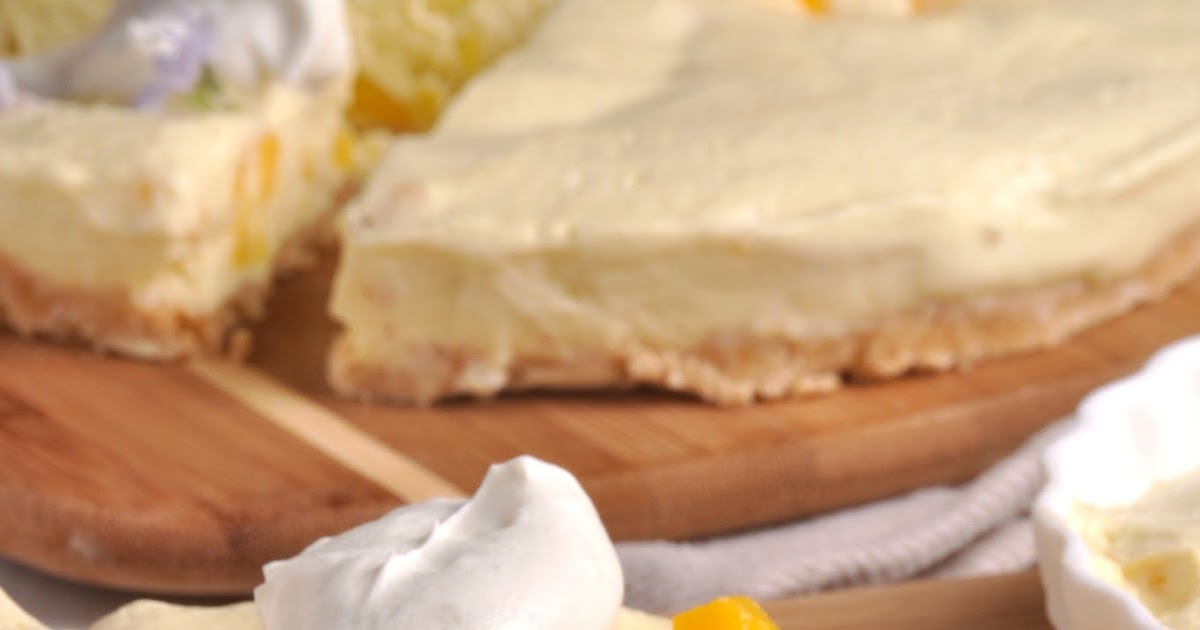 frozen mango sabayon shortbread | Chow Creations