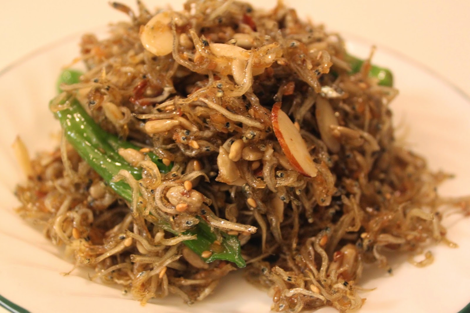 Stir fried anchovy dish (Myulchi Bokkeum) - Ms.J's Green Table