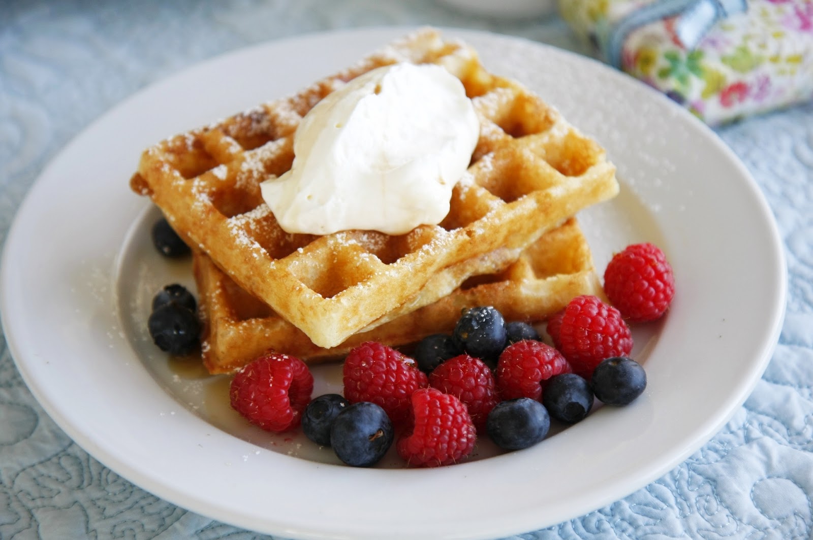 Vaikai ir Vanilė: Mieliniai vafliai