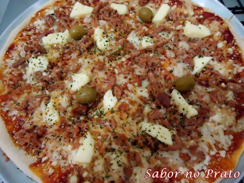 Pizza de Atum Defumado | Sabor no Prato