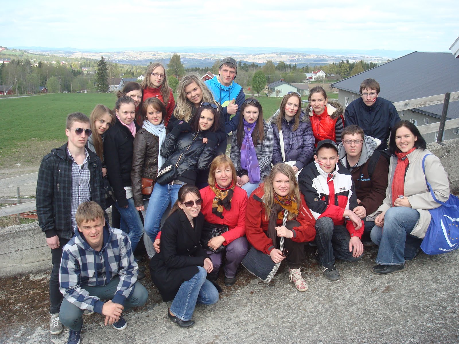 Warm up Hearts Not the Earth: Latvians visit Valle Upper-Secondary ...