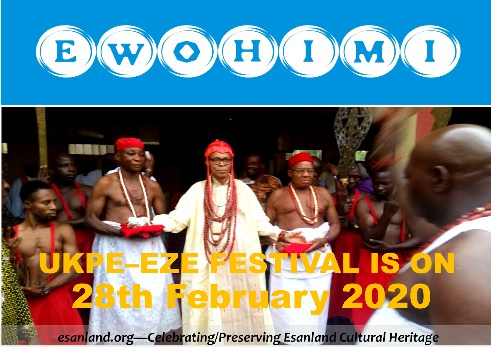 ESANLAND: COMMUNITY UPDATE