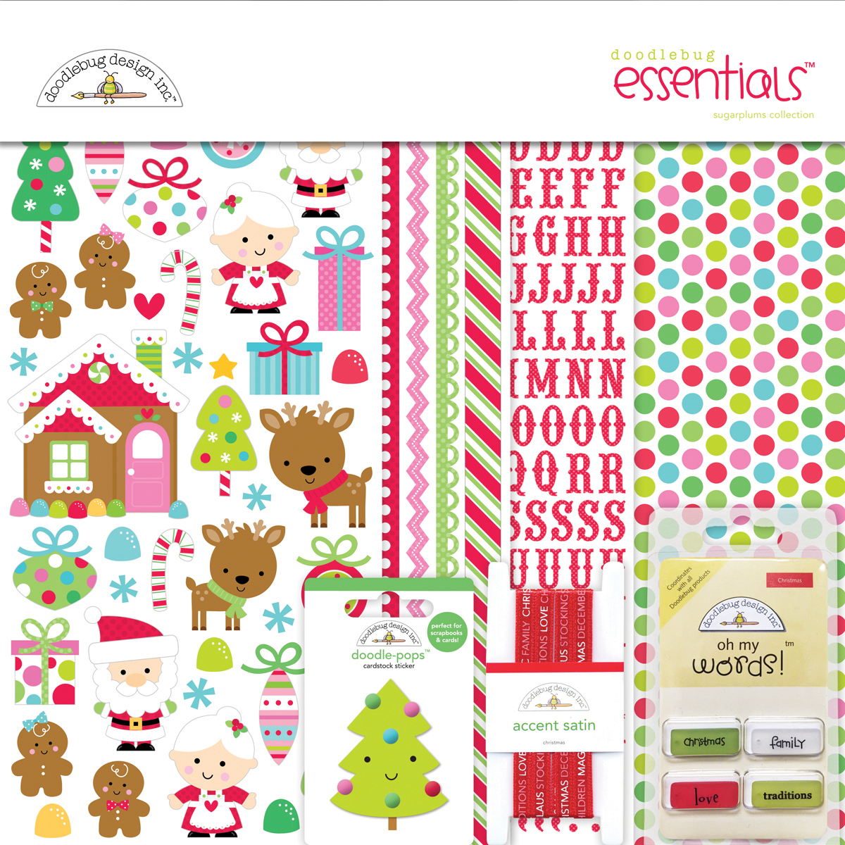 Doodlebug Design Inc Blog: Doodlebug Design Sugarplums Collection