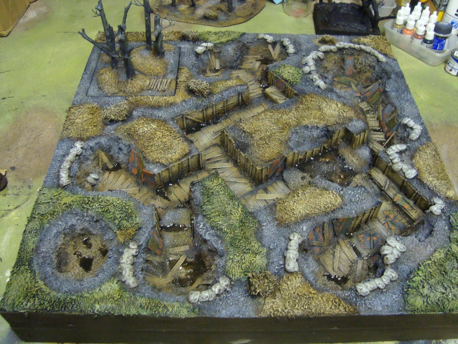 St Andrews wargaming: Wargames Trenches
