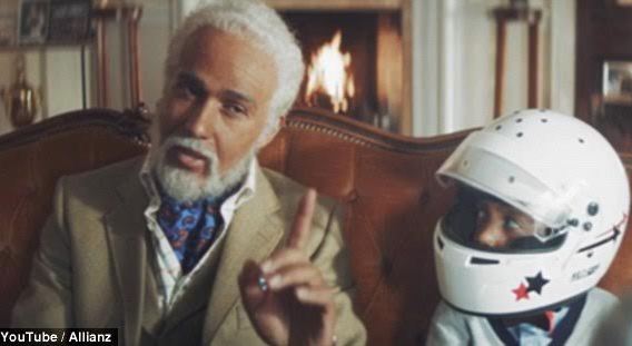 Lewis Hamilton looks like a grandpa after undergoing stunning make up ...