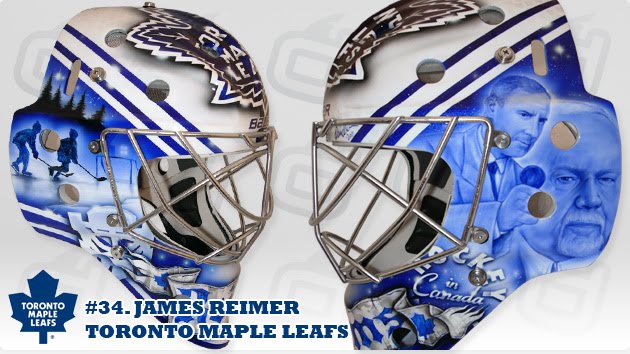 The Curse of Frank Mahovlich: James Reimer's face mask