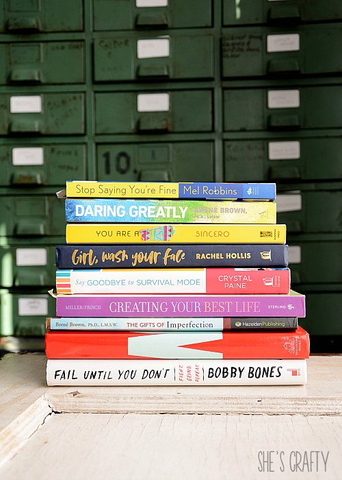 She's Crafty: 9 Self Help Books to Help you Live Your Best Life
