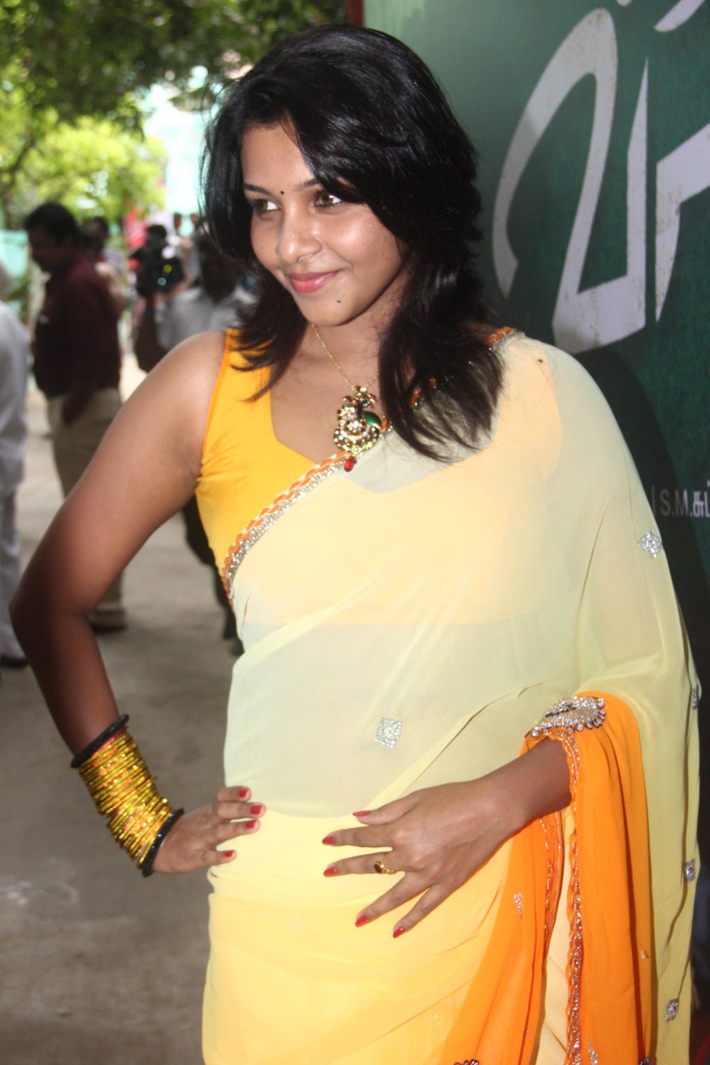 Saranya Nag New Hot Photos in Saree