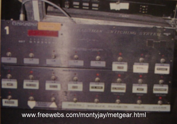 Pedalboard e Set-Up: Set-Up de Kirk Hammett