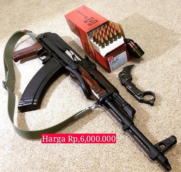 Posko sotin club garuda perbakin: semua jenis senjata