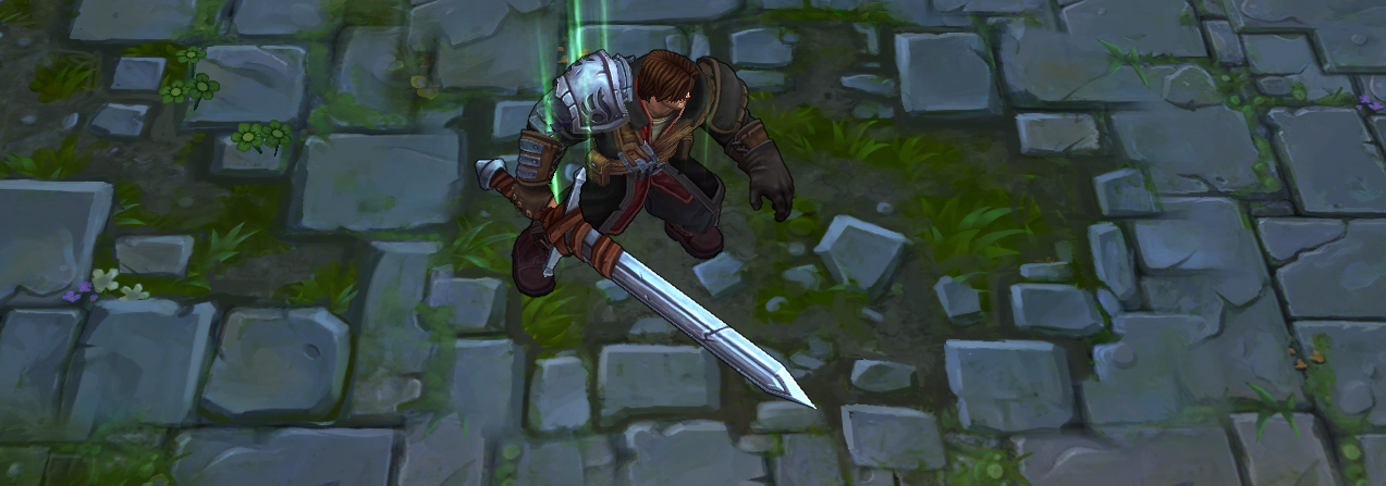 Rugged Garen Splash Art