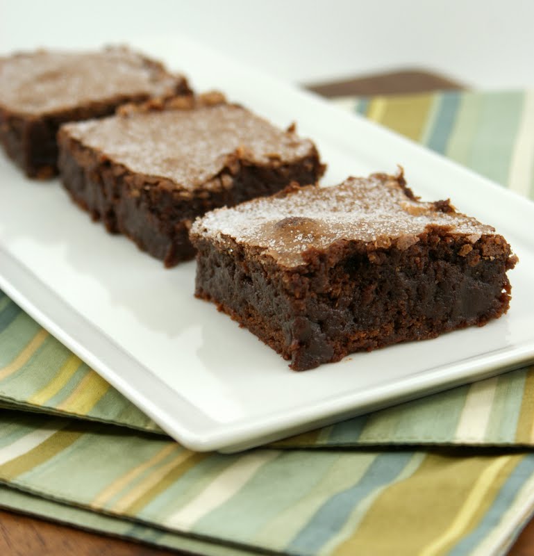 Authentic Suburban Gourmet: Sweet & Salty Brownie | Secret Recipe Club