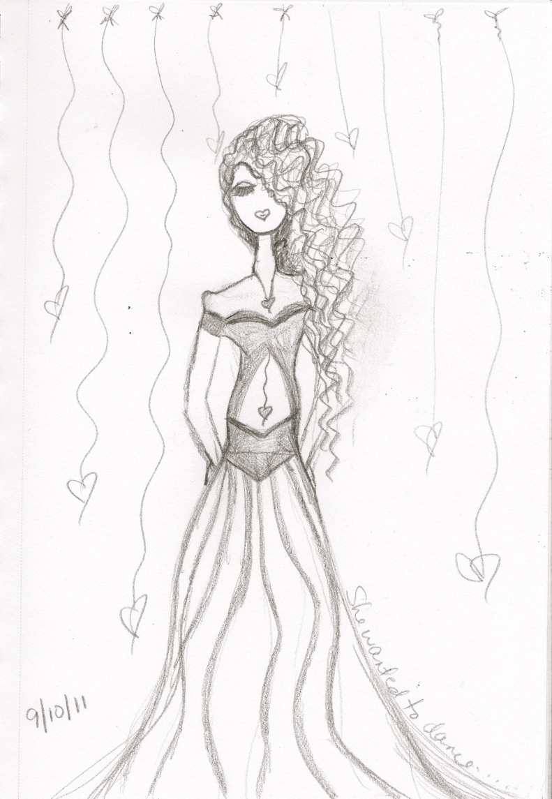 Artsy Butterfly: Sassy Girl Sketch