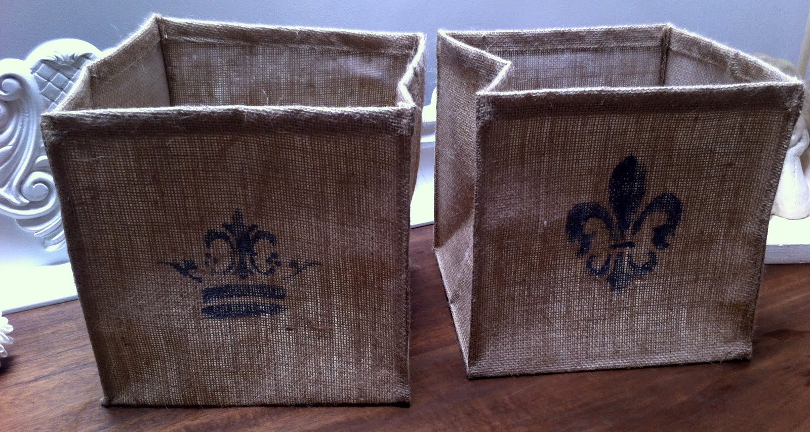 Lilyfield Life: French Style Hessian Boxes