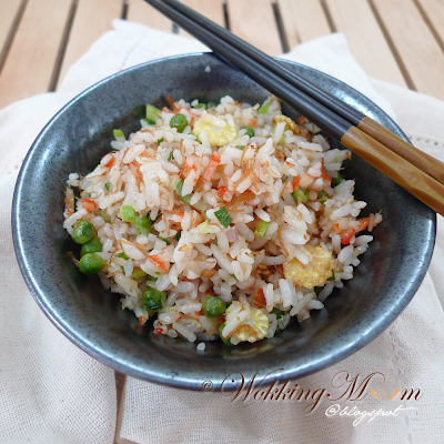 Let's get Wokking!: { Dried Scallop Fried Rice } 瑶柱XO酱炒饭 | Singapore ...