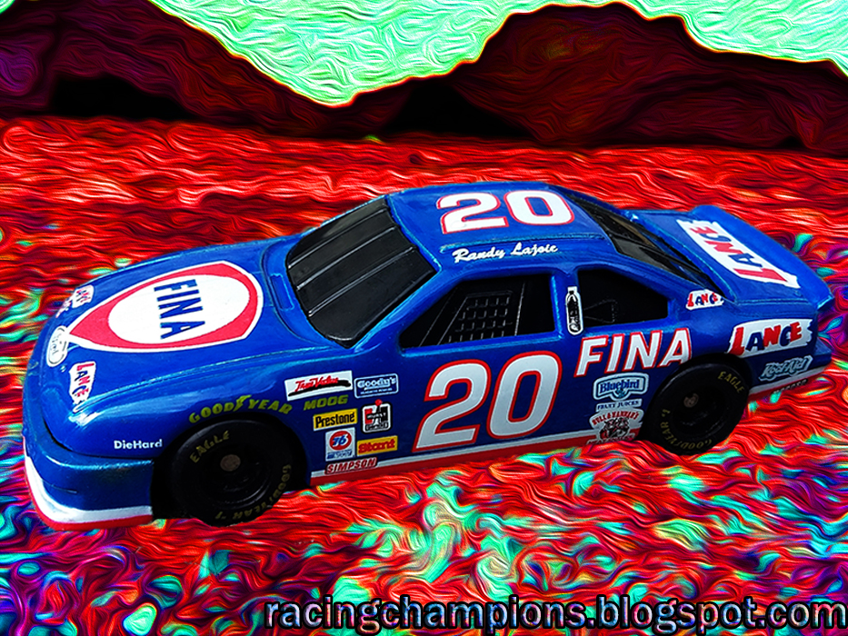 NASCAR Racing Champions Blog: Randy LaJoie #20 Fina / Lance Snacks Ford