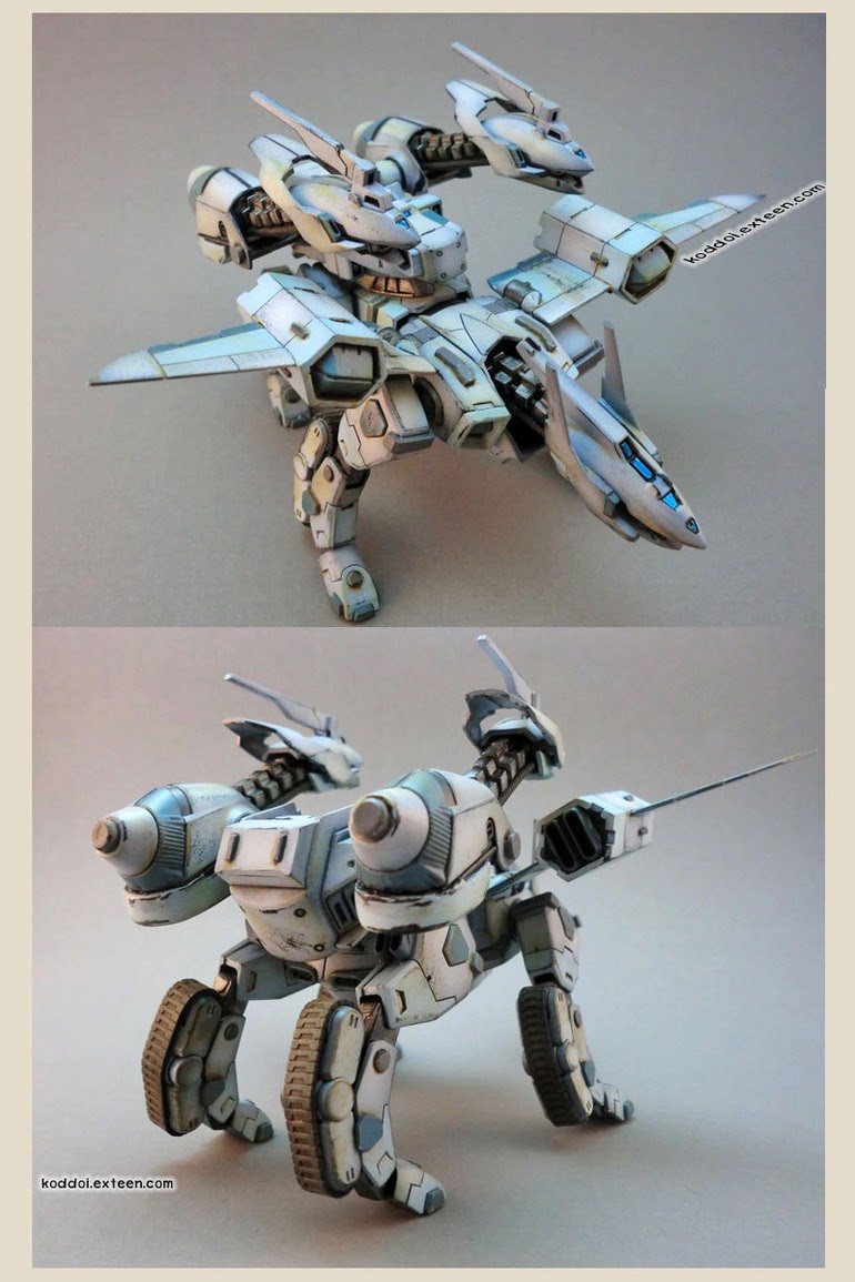 GUNDAM GUY: HG 1/144 Kerberos Bucue Hound - Painted Build