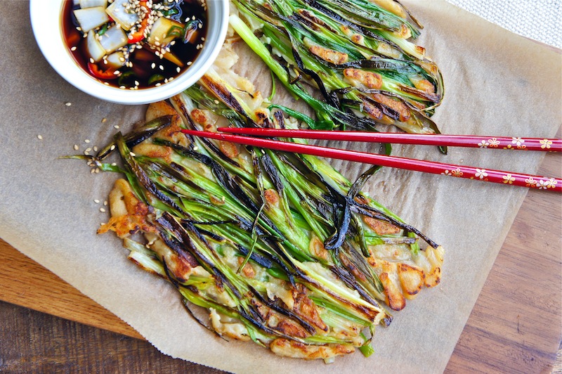 Pajeon~Korean Green Onion Pancake