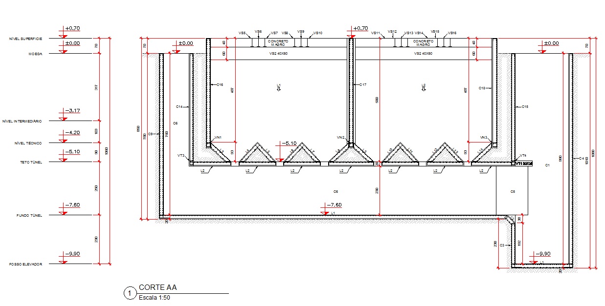Arquiteto Técnico LUIS ALBERTO GALDAMES MÁRQUEZ: MOEGA PARA RECEBIMENTO ...