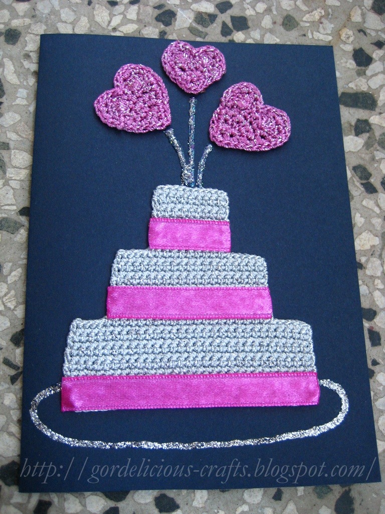 gordelicious creative crafts: Wedding card