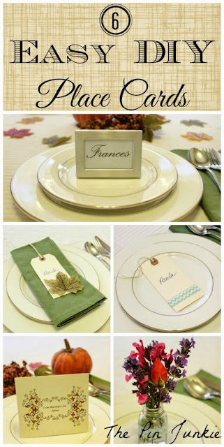Easy DIY Place Card Ideas