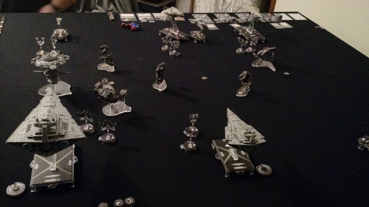 Miniature Insurrection: Star Wars Armada: first play
