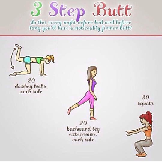 Aradia's blog: 31 day 3 step butt challenge