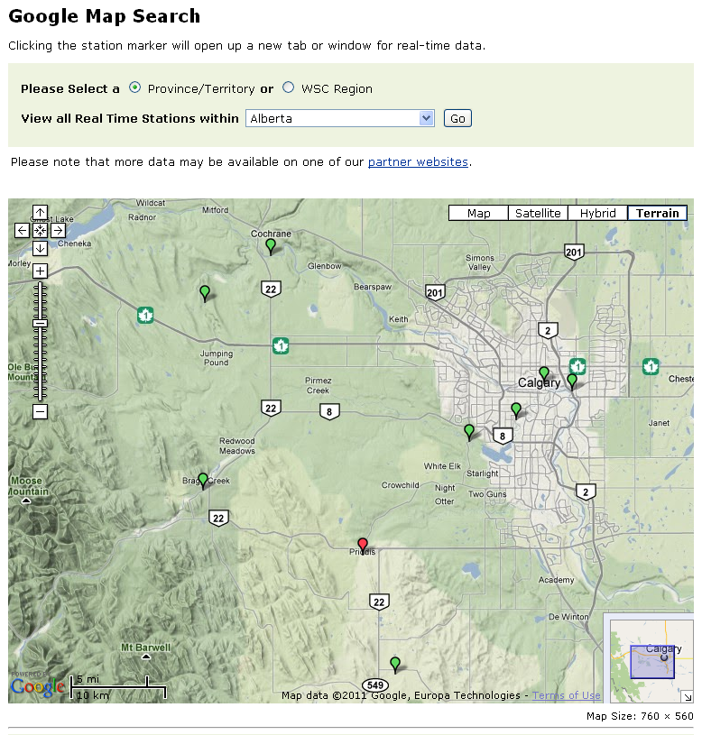 Tahoe is Walking On: UPDATED3 (28-5-2011): Bow River at Calgary Water ...