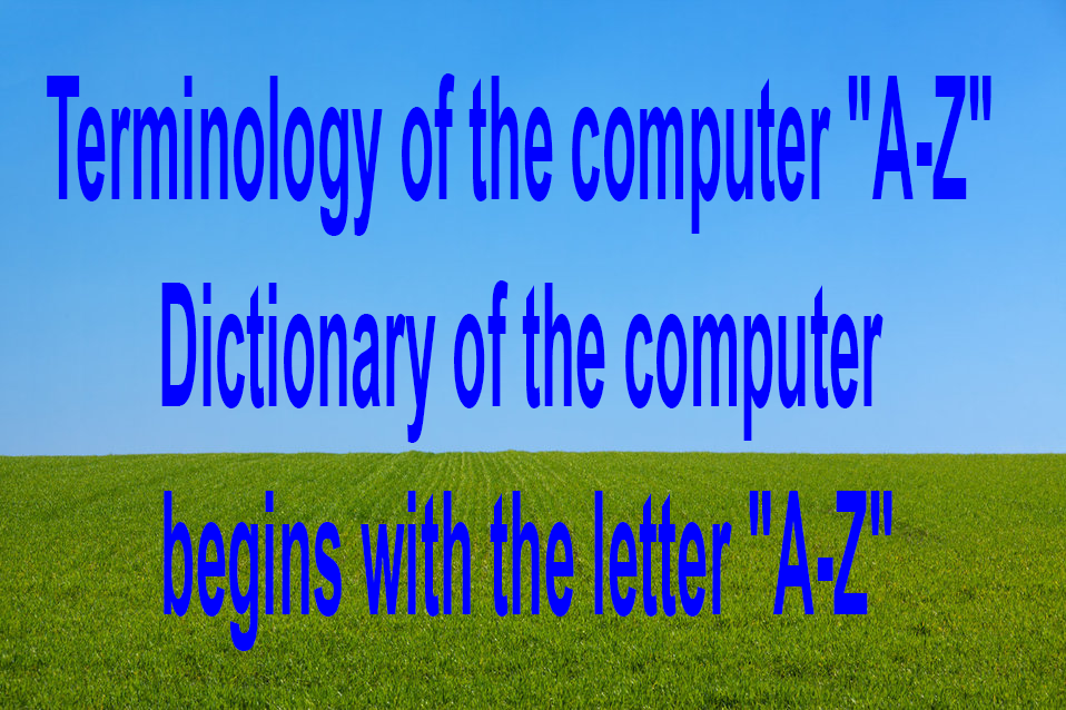 Term of the Term Alphabetic, Dictionary and Word A-Z - Terms of the ...