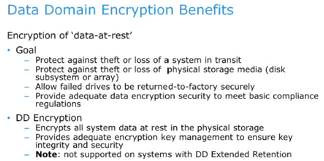 Discover Technology: EMC Data Domain Replicator - Encryption