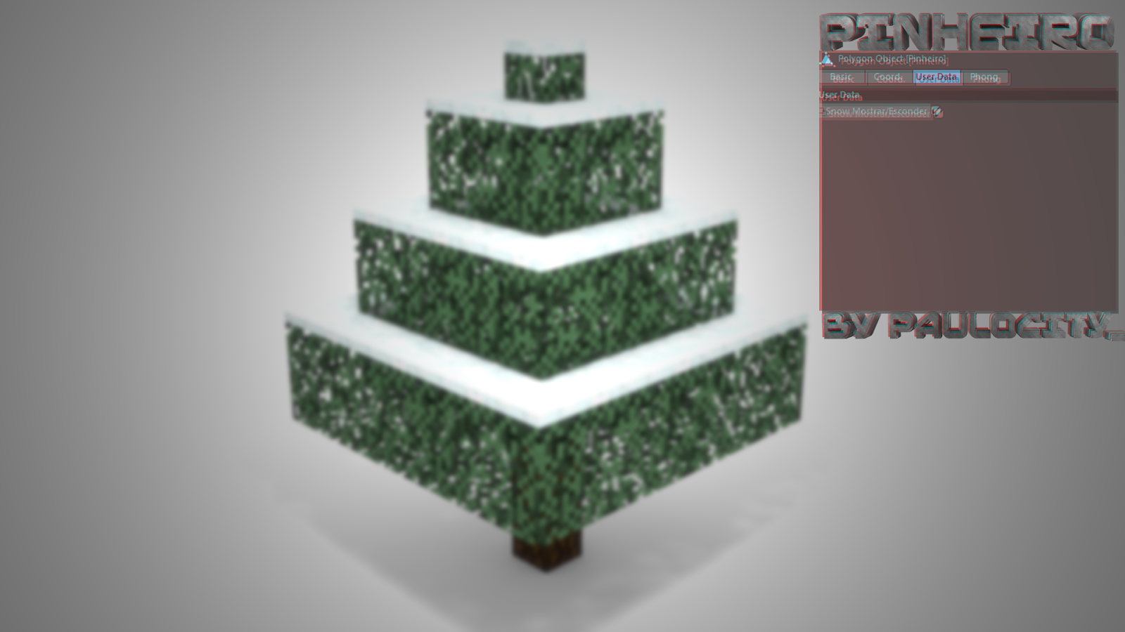 Pinheiro Minecraft + Download | Cinema 4Craft