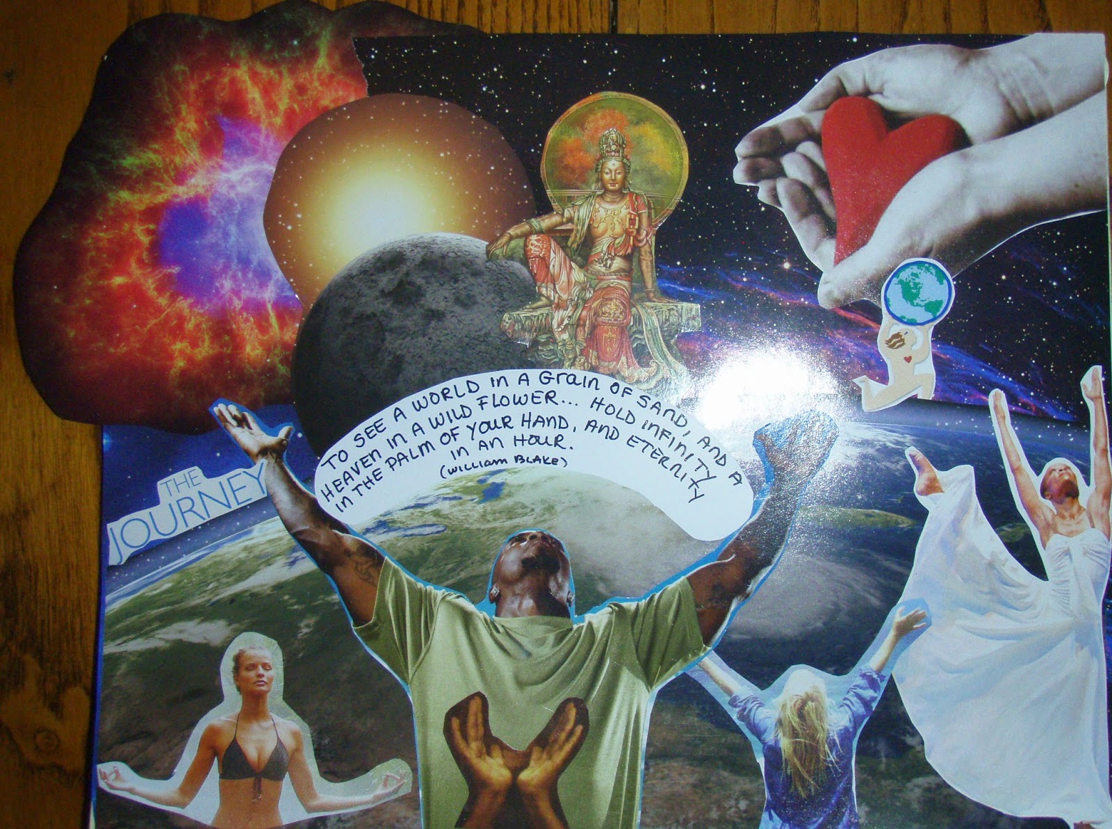 Plants, Paint, Glue, and Jigsaws: Collaging ~ Soul Therapy