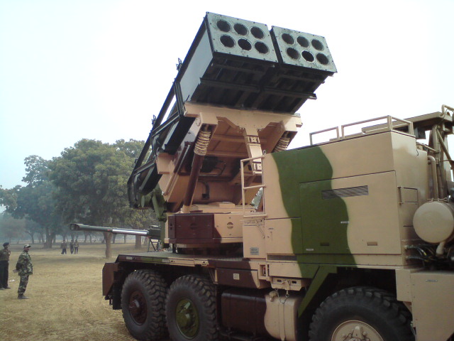 Asian Defence News: Indian Army Pinaka Multi Barrel Rocket Launcher system