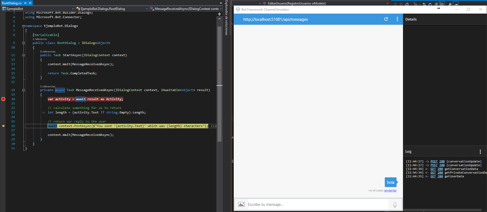 Que es un Bot y como hacerlo usando Microsoft Bot Framework en Visual ...