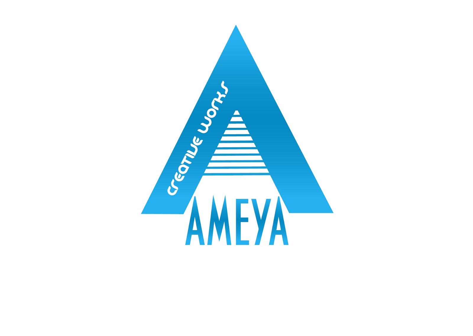 Karthik Kumar: Ameya Creative Works logo Design