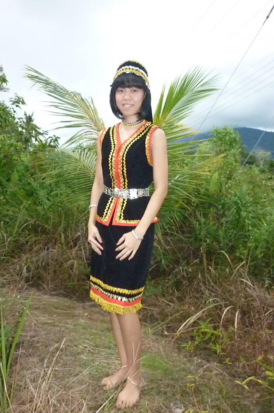 Sarawak Traditional Costume and Handicraft: Bidayuh