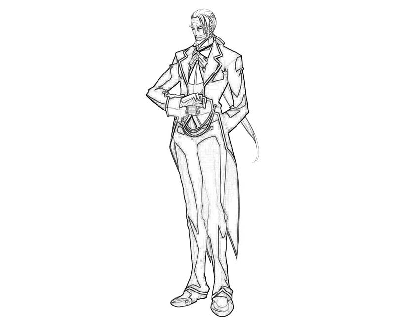 M/hellsing Alucard Coloring Pages