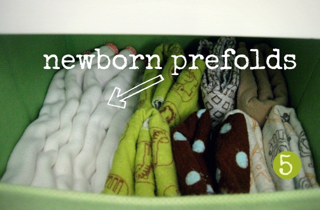 Prefolds Love: Cloth Diaper Changing Station