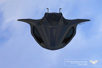 designs fiction: New Invisible Plane design for Wonder Woman by Patrick ...
