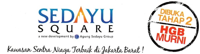 Ruko Sedayu Square dan Golf Lake Residence di kawasan Jakarta Barat ...