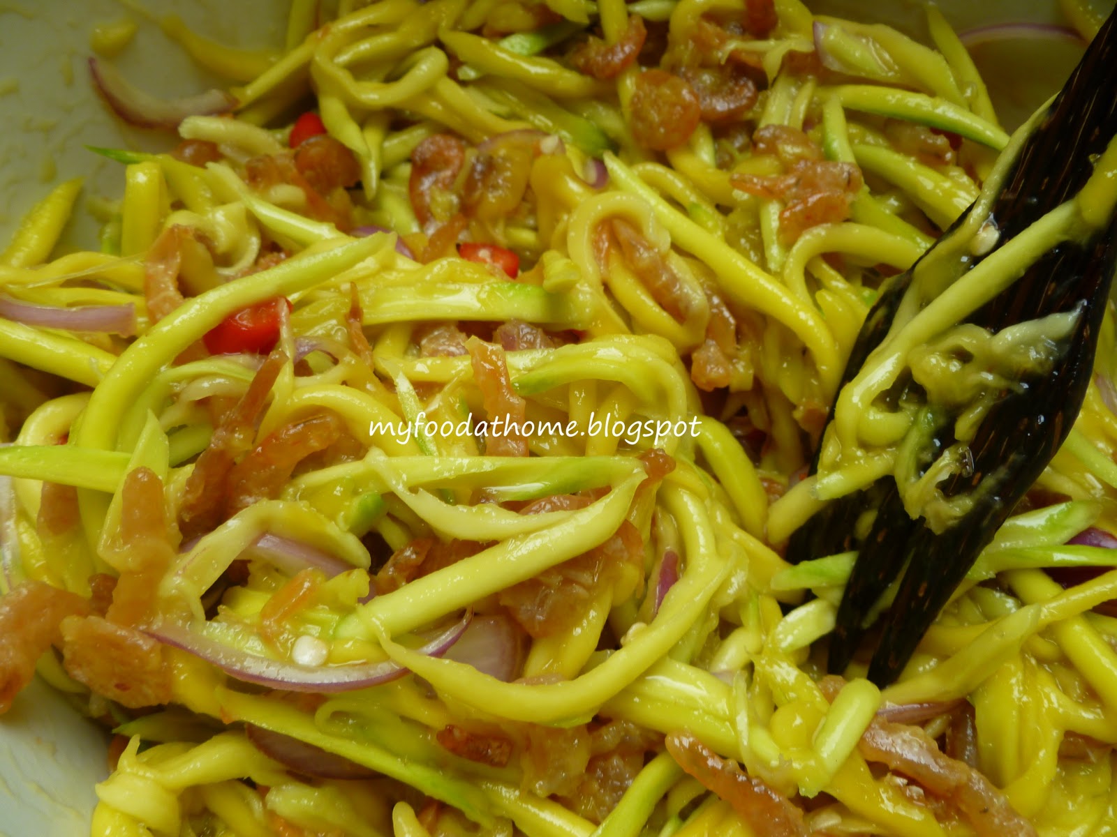 Food at Home: Mango Salad @Kerabu Pelam