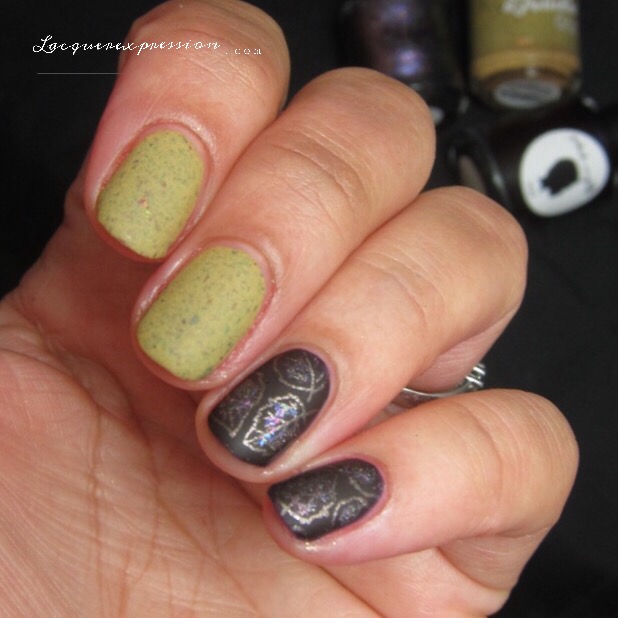 Step-by-Step Nail Art Thursday - Fall Leaf Manicure - LacquerExpression