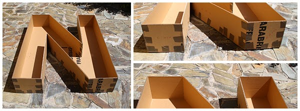 La neurona del manitas: Letras gigantes de cartón para decoración de ...