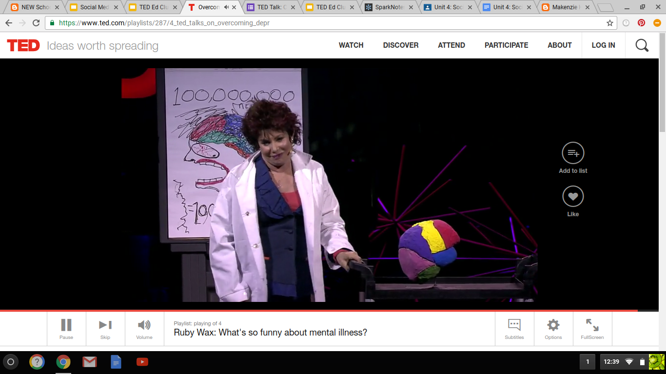 Makenzie Hernandez 2016-2017 Digital Notebook : TED Talks- Whats so ...