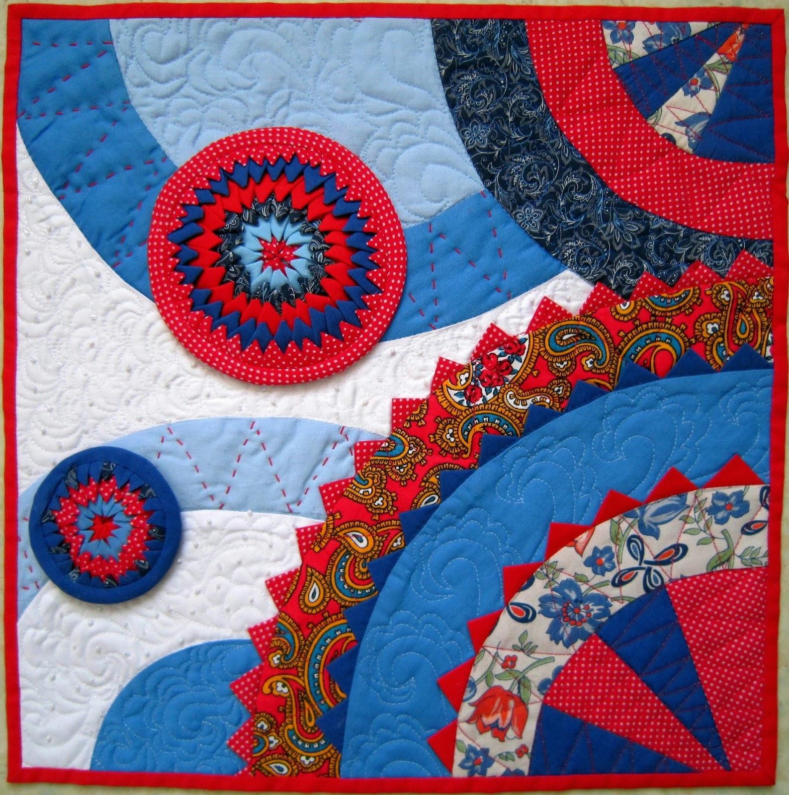 LATITUDE QUILTS: Russian winter carnival "MASLENITSA"