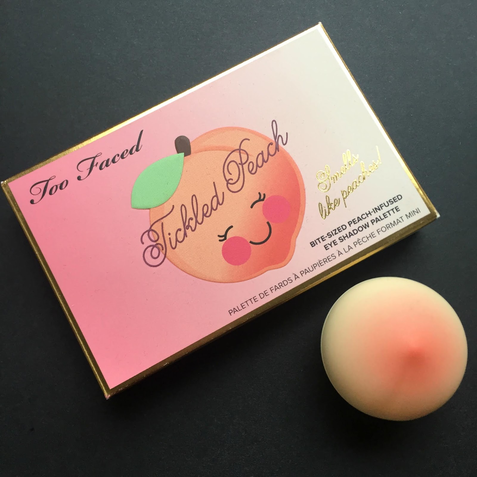 Too Faced Cosmetics Tickled Peach Eye Shadow Palette Review, Swatches ...