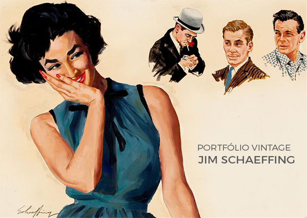 Portfólio Vintage: Jim Schaeffing - De volta ao retrô